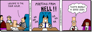 Random Thoughts: Meetings and Dilbert